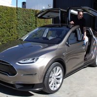 Tesla Debuts Luxury Electric Crossover