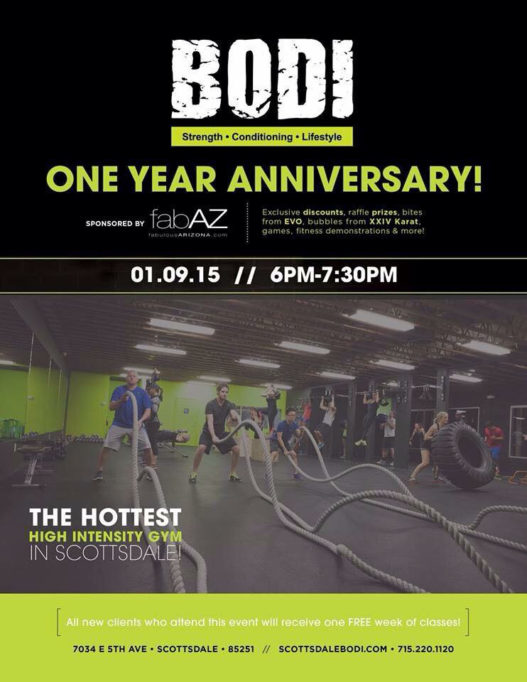 Hot Event: Scottsdale BODI One Year Anniversary Party