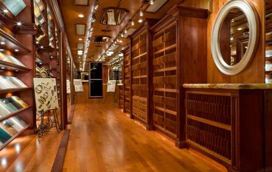 Mobile showrooms makes renovation easy.