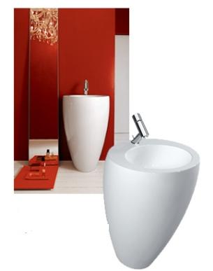 Modern and unique Laufen sinks put new meaning to wash basins.