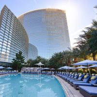 Get Pampered Poolside at Aria Resort & Casino's New Sky Pool in Las Vegas