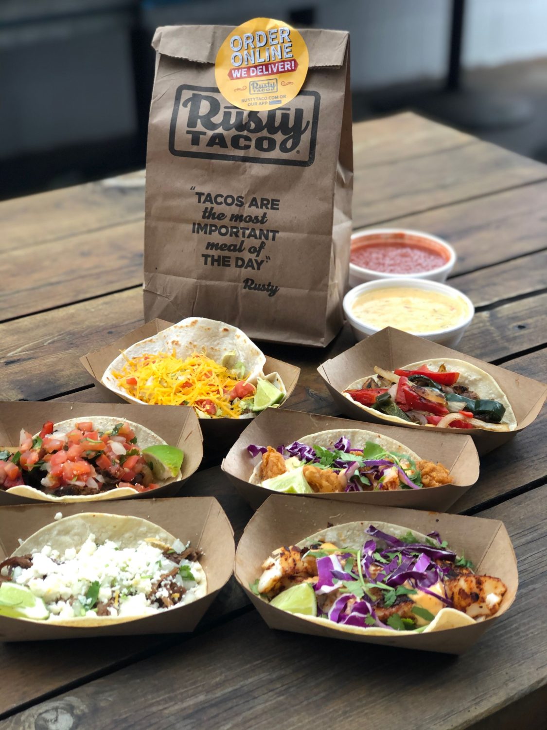A Sneak Peek Into the New Rusty Taco Scottsdale Location's Menu