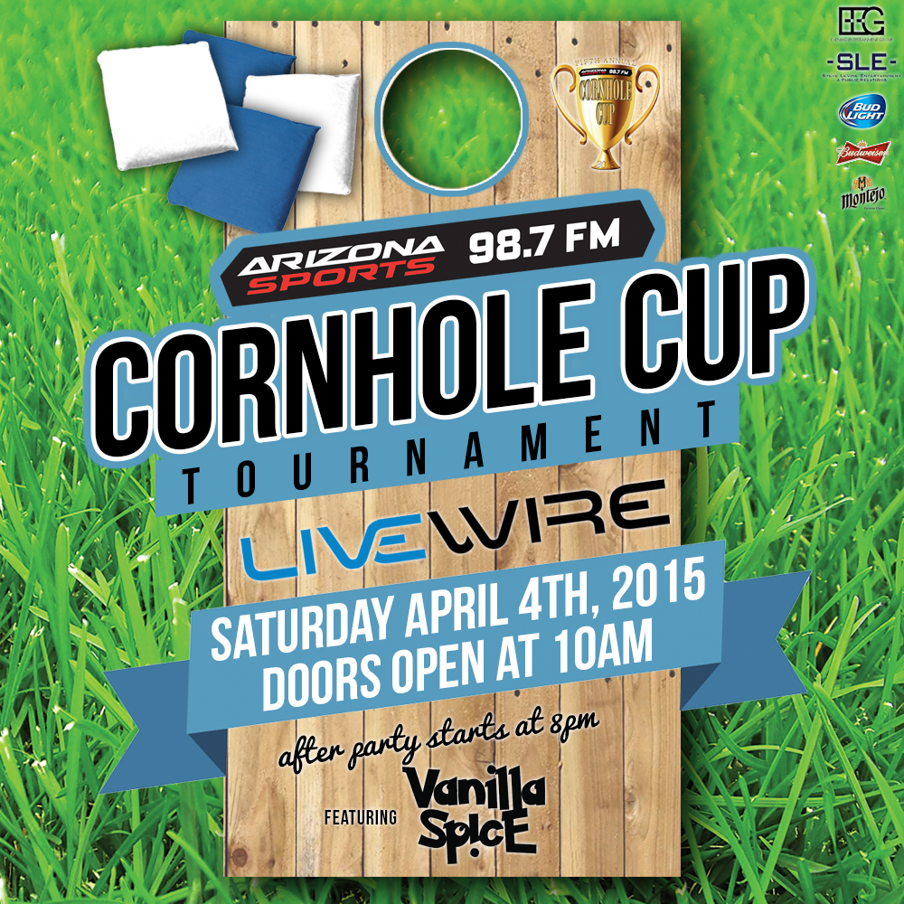 Win $1000 at The Cornhole Cup on April 4th
